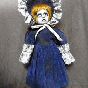 Odd Old Fashioned Doll With Wonky Eyes Spooky Doll Weird Doll Macabre ...