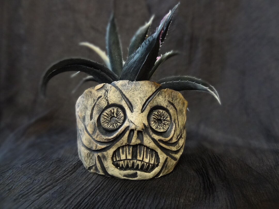 Small Zombie Planter - Great for an Air Plant or Small Succulent ...