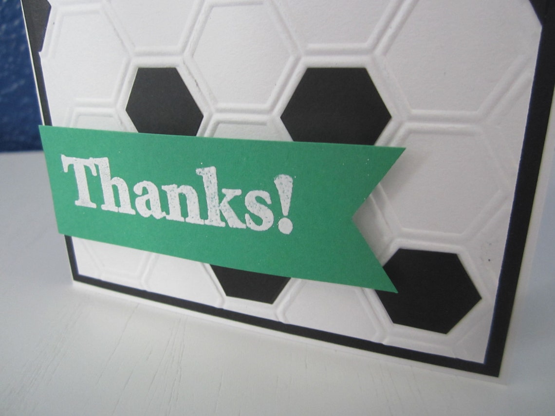 Soccer Thanks Coach Card - Etsy
