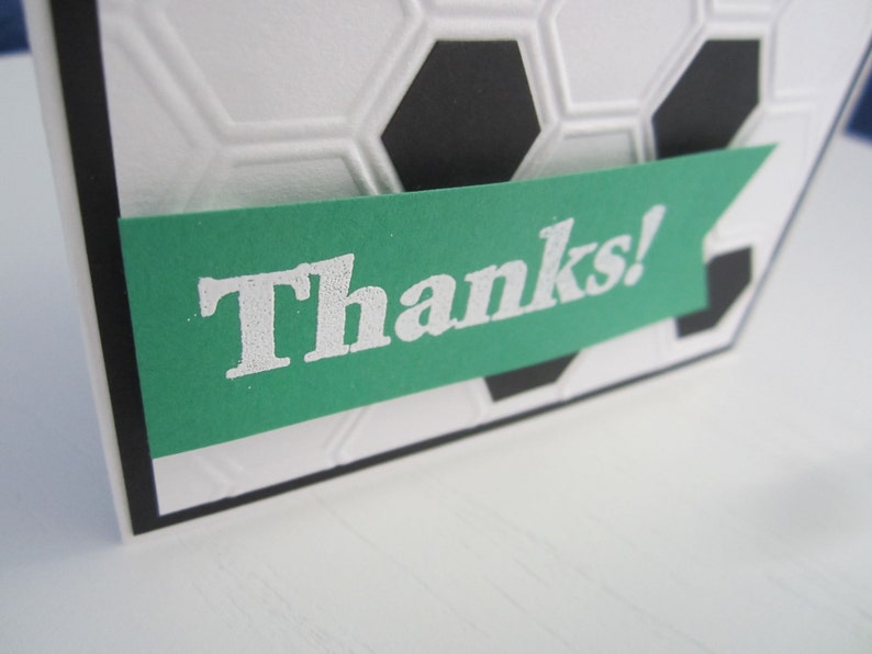 Soccer Thanks Coach Card - Etsy