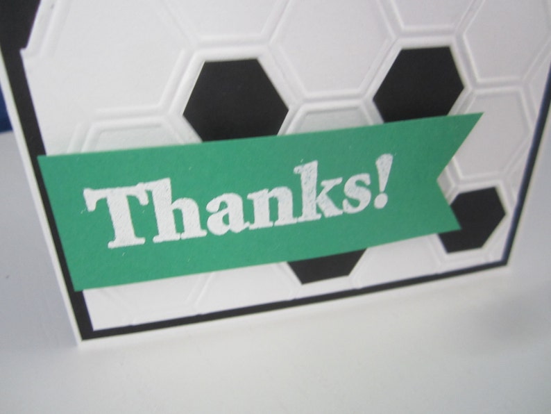 Soccer Thanks Coach Card - Etsy