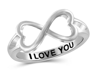 I love you ring | Etsy