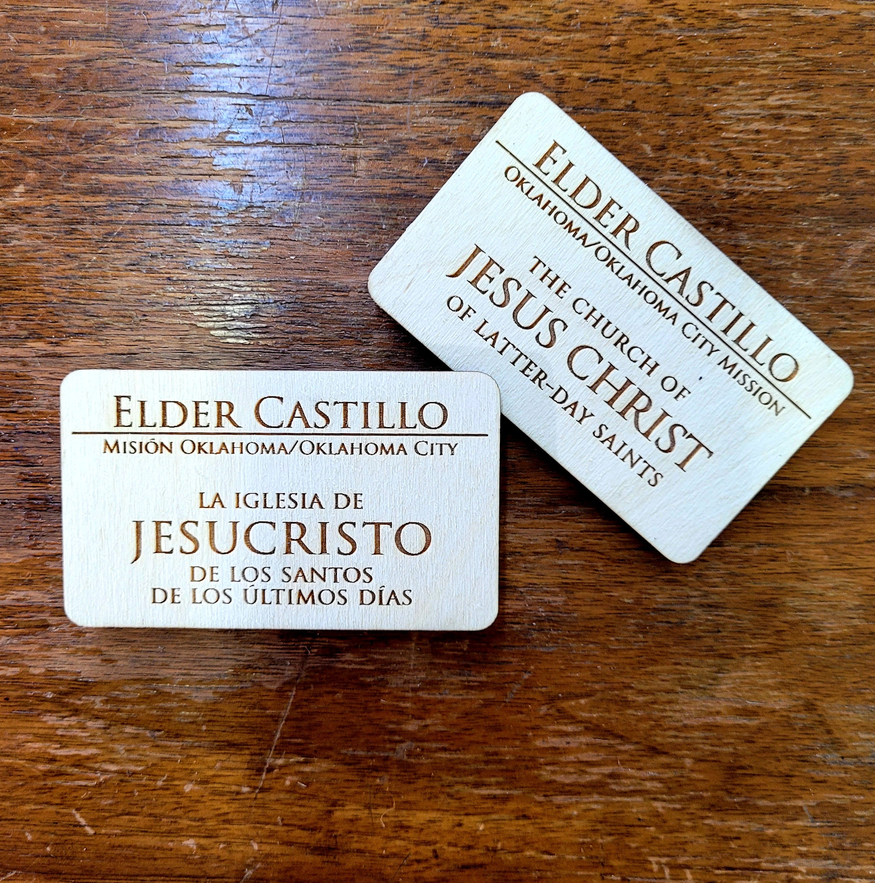 Spanish Lds Missionary Name Tag