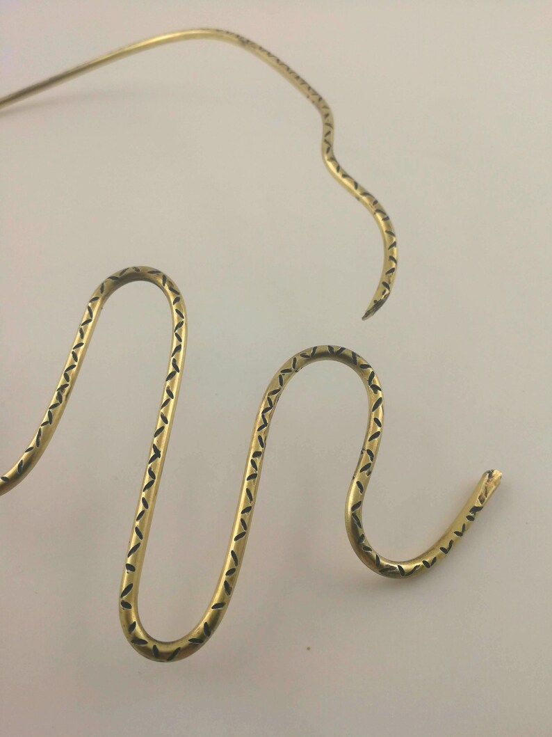 Snake Collar Necklace Open Choker Necklace | Etsy