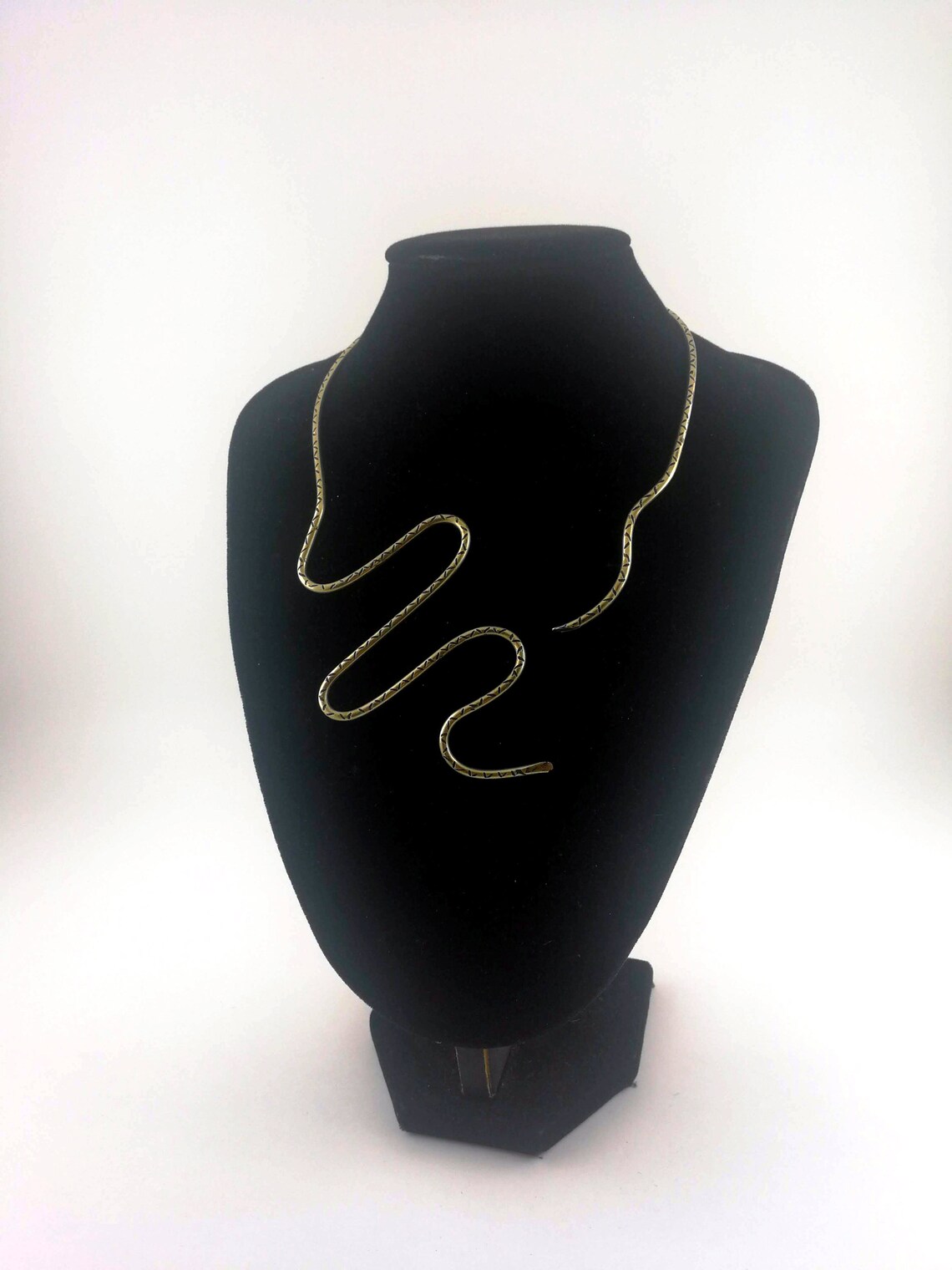 Snake Collar Necklace Open Choker Necklace | Etsy