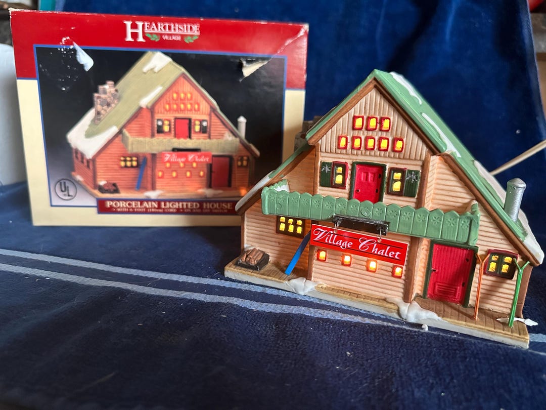 Lemax Victoria's Millinery Hearthside Village Lighted House 1995 ...