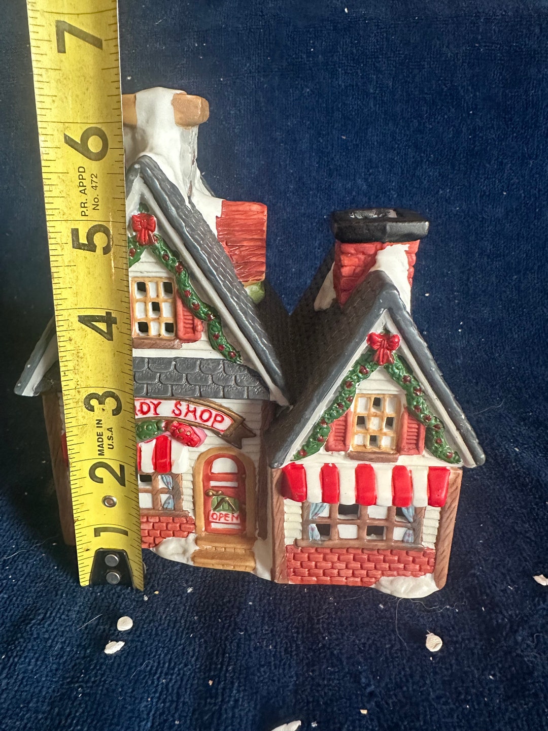 Dickens Keepsake Lighted Candy Shop, City Hall, Courtyard Inn, Ace ...