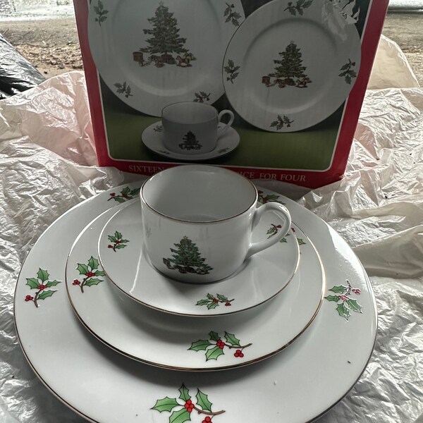 Christmas Dinnerware - Etsy