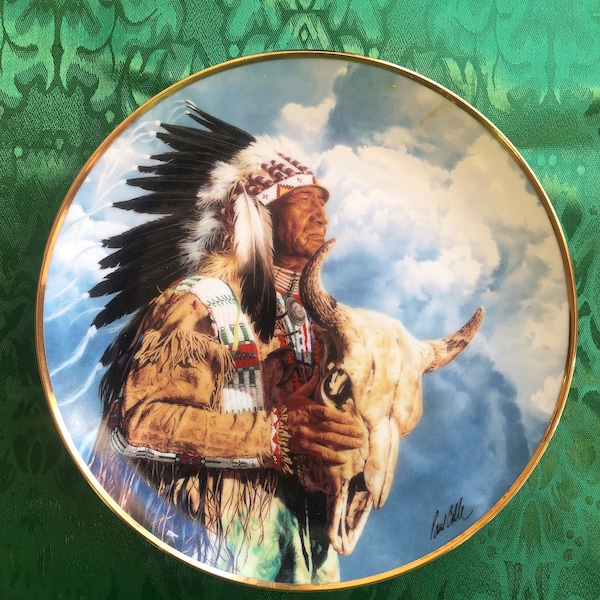 Native American Collector Plates - Etsy