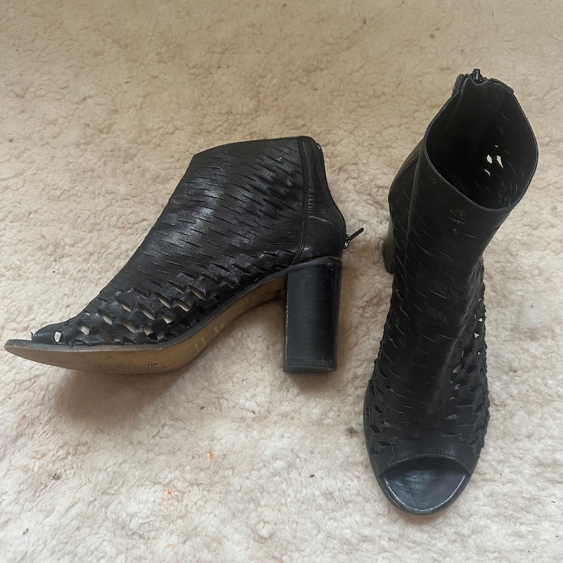 Italian Leather Booties - Etsy