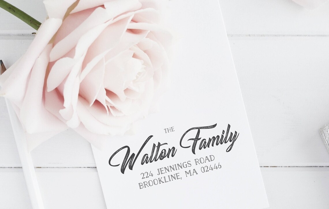 Return Address Printing Printed Envelope Addressing | Etsy