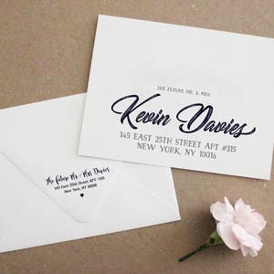 Return Address Printing Printed Envelope Addressing | Etsy