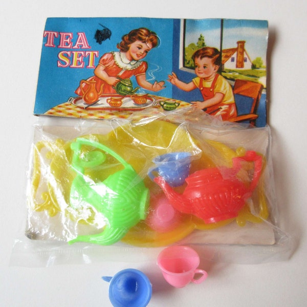 Plastic Tea Set - Etsy