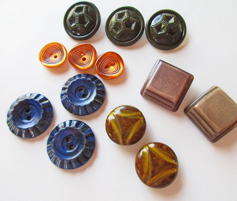 Steampunk Buttons Huge Lot: 1/2 Lb Art Deco Square - Etsy