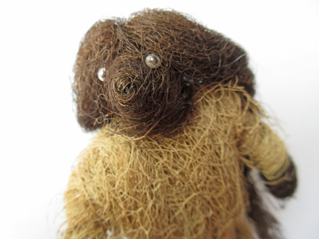 Vintage Norwegian Troll Made From Moss Handcrafted Goblincore - Etsy