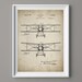 Biplane Patent Print - Airplane Poster - Aviation Art - Propeller ...