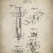 Vintage Hypodermic Syringe Patent Print Doctor Nurse - Etsy