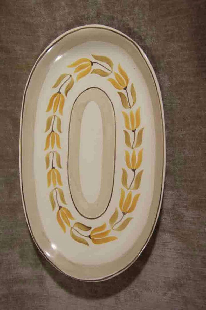 Red Wing Pottery Tip Toe Tulip Serving Platter | Etsy