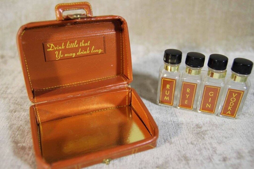 Tiny Miniature Travel Bar Suitcase Chicago Illinois - Etsy