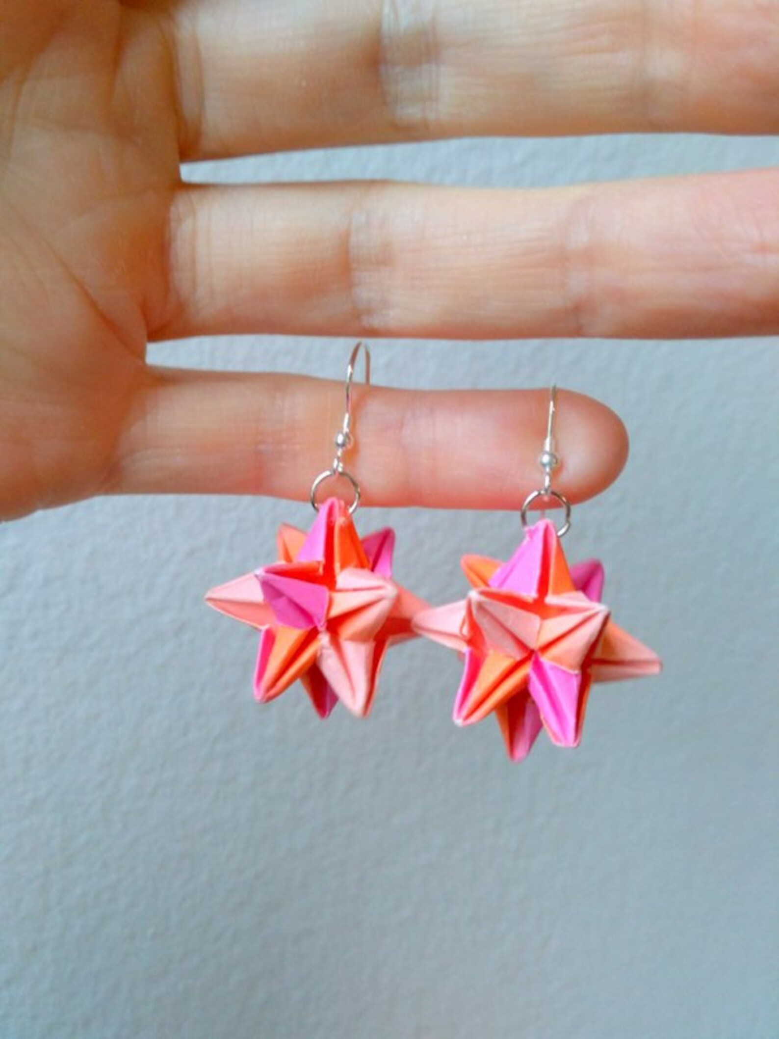 Origami Earrings Pointies - Etsy