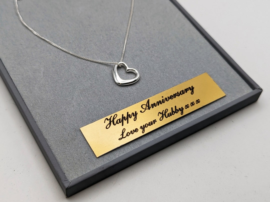 Personalised Gift Box Plaques. Multiple & Custom Sizes, Laser Engraved ...