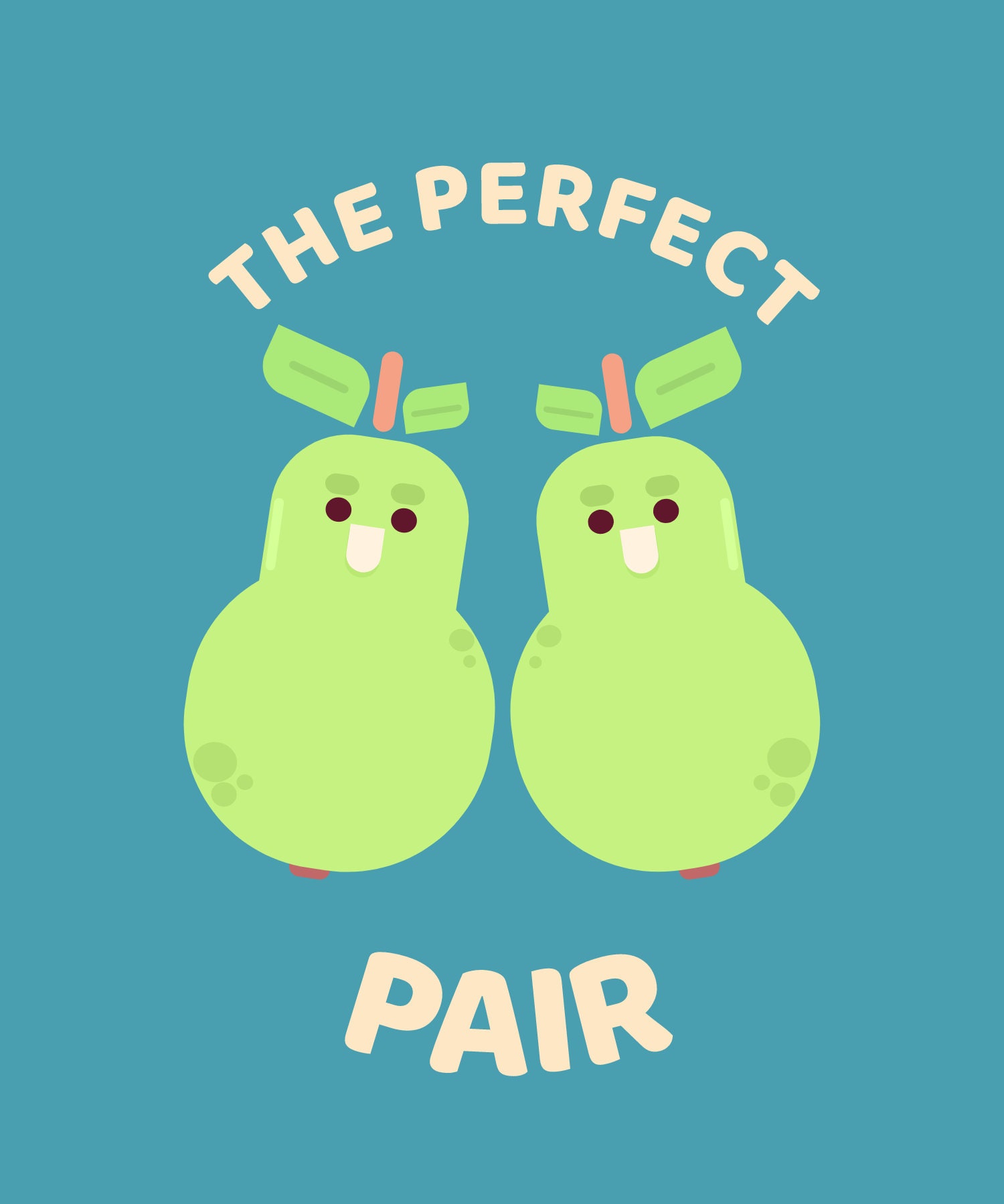 Perfect Pair Greetings Card - Etsy Sweden