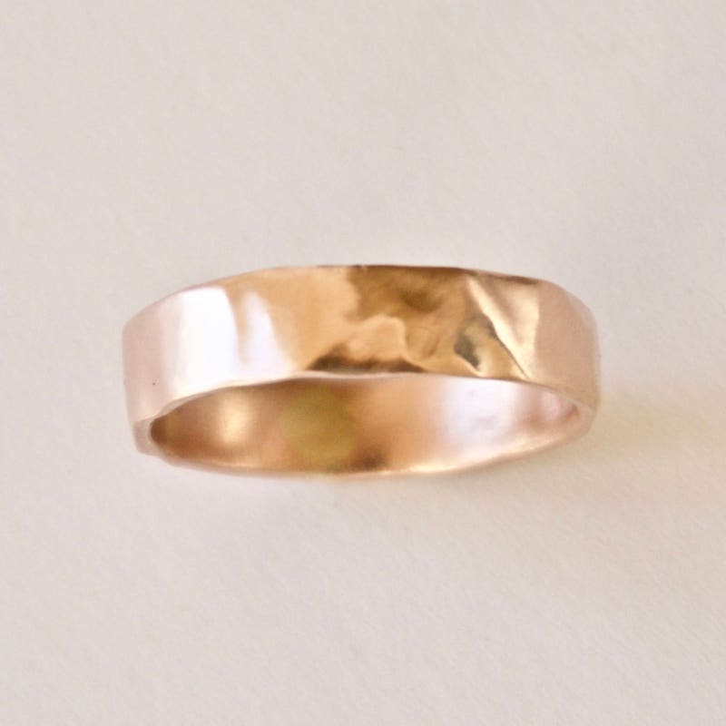 Rustic Gold Rings - Etsy