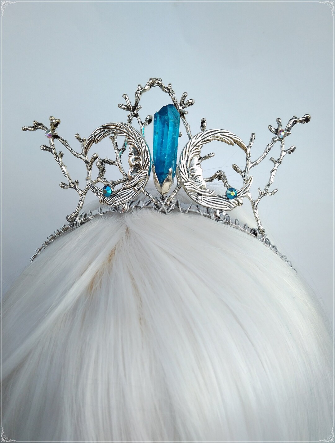 Elven Crown. Gothic Crown. Gothic Headdress. Dark Fairy Crown. Fairy ...