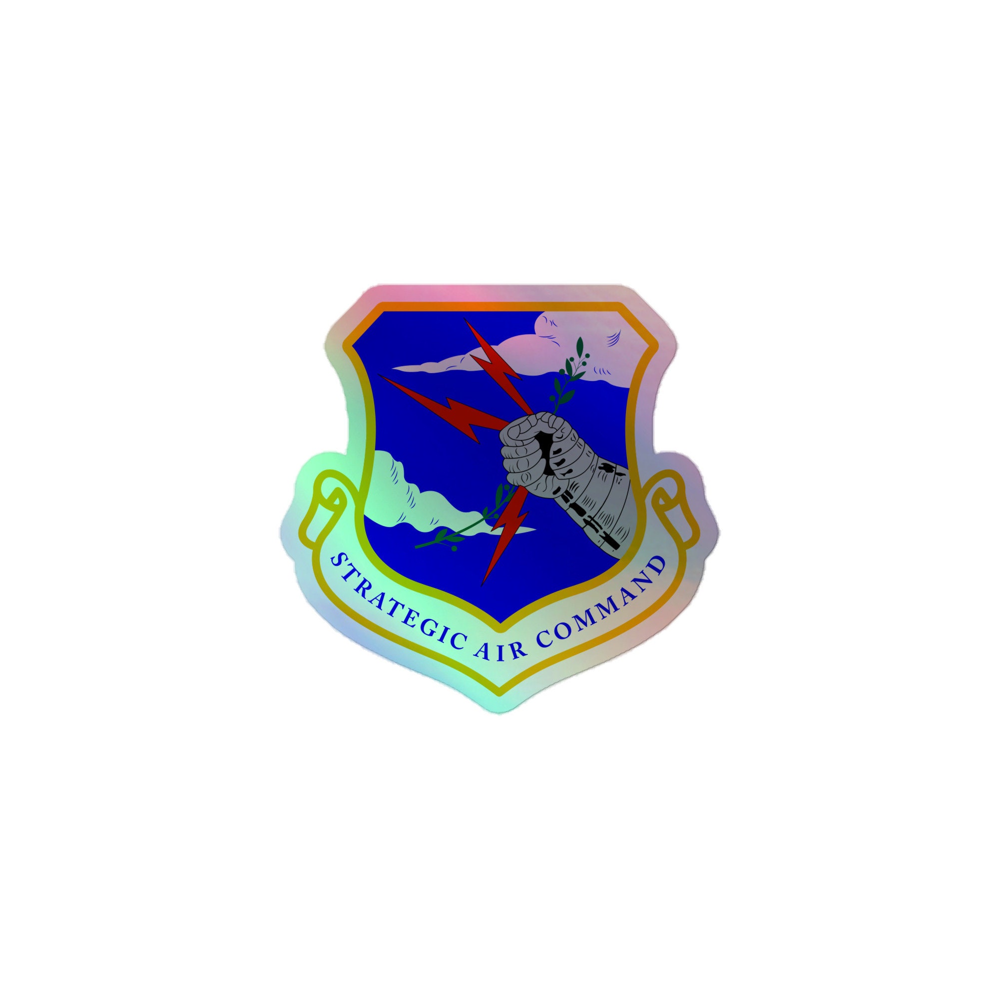 Strategic Air Command Stickers Holographic - Etsy
