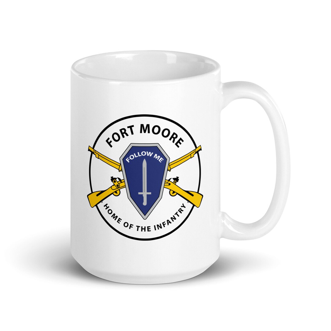 Fort Moore Infantry Gloss Mug - Etsy