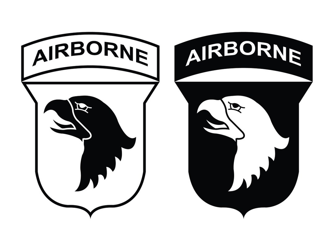 101st Airborne Screaming Eagle Patch Digital Cut Download Svg - Etsy