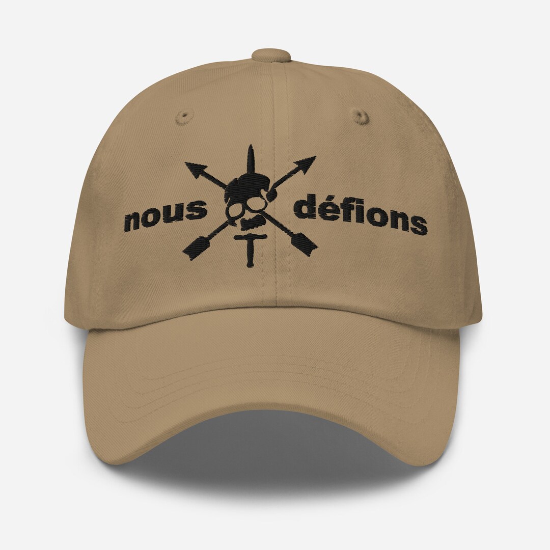 Nous Defions Hat 2024 Black Embroidery - Etsy