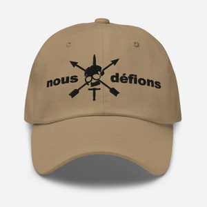 Nous Defions Hat 2024 Black Embroidery - Etsy