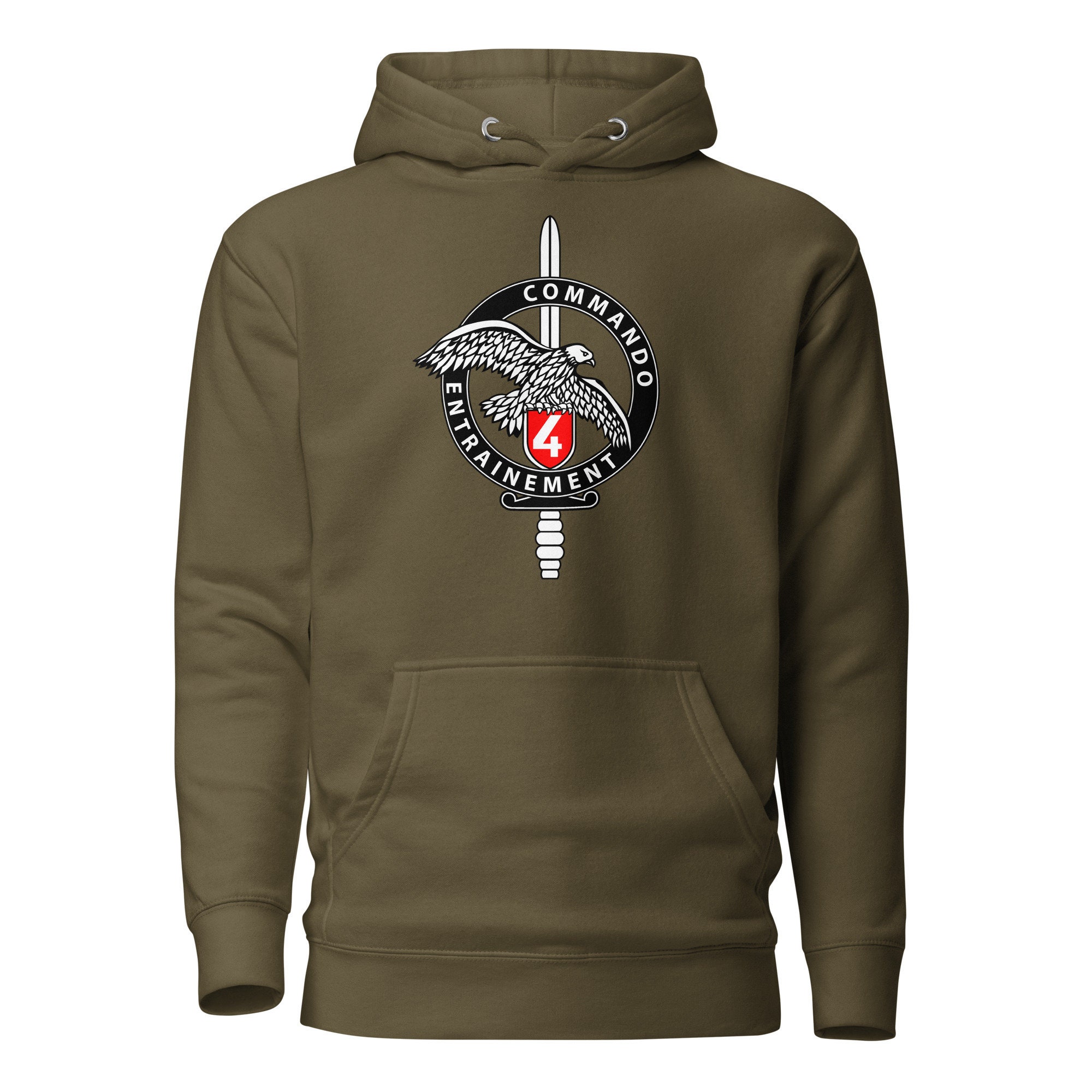 French Commando School 4 Hoodie - Etsy