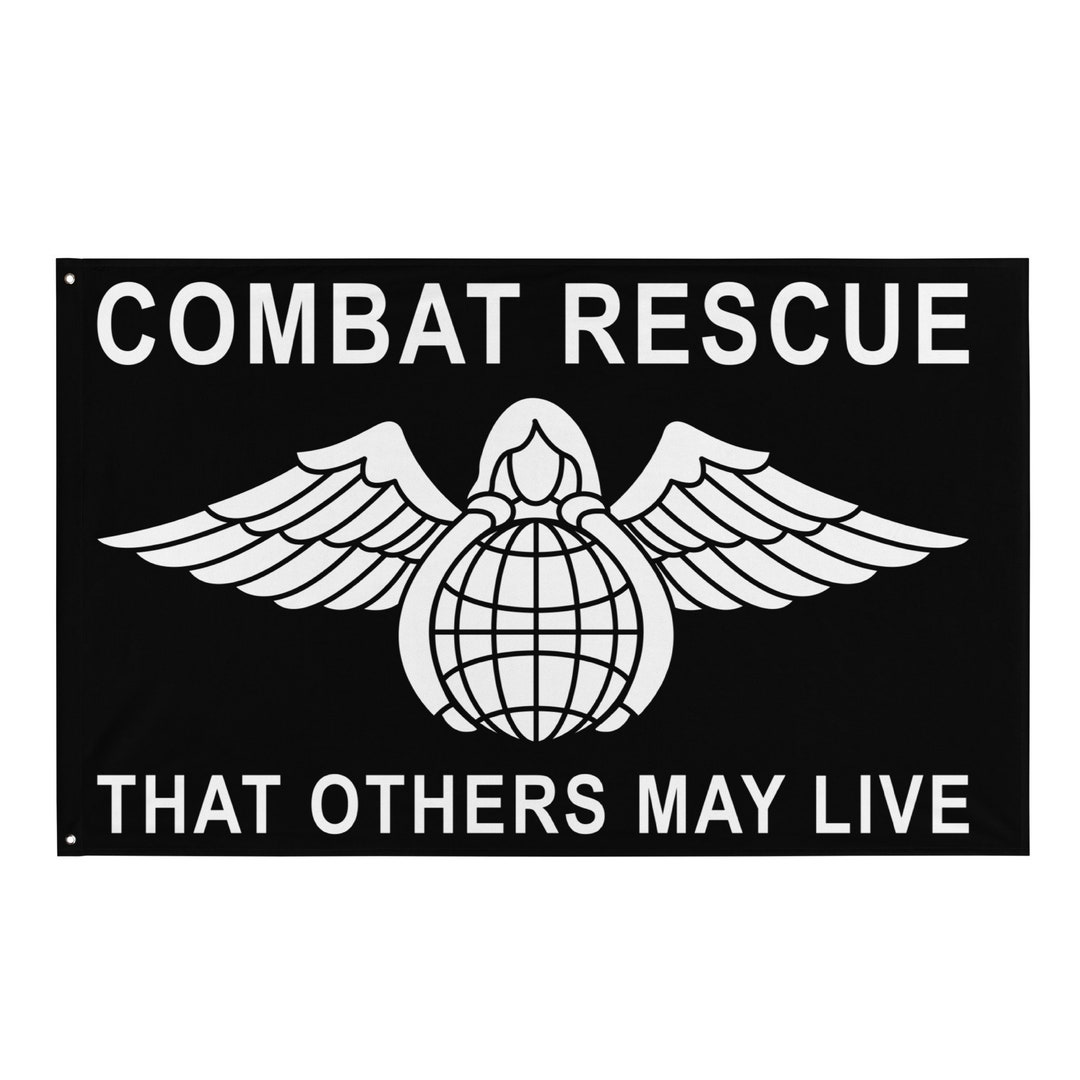 Pararescue Angel Combat Rescue Horizontal Flag - Etsy