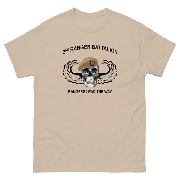 2nd Ranger Battalion Shirt - Etsy