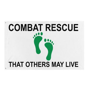 Combat Rescue PJ Feet Flag - Etsy