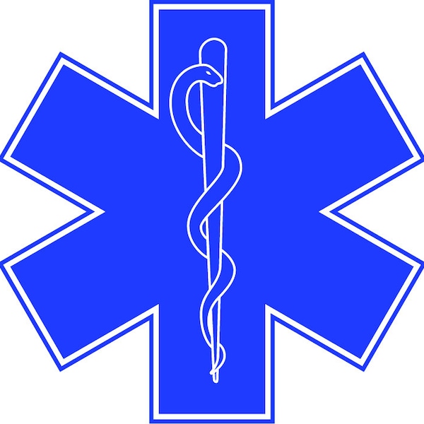 Star of Life Vector - Etsy