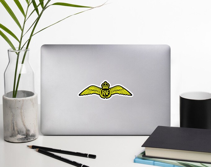 Pilot Wings Decal basic USAF Full Color, Pilot Badge, Pilot Wings ...