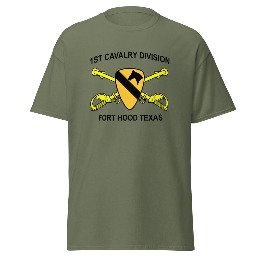 1st Cavalry Division Fort Hood Classic Tee - Etsy
