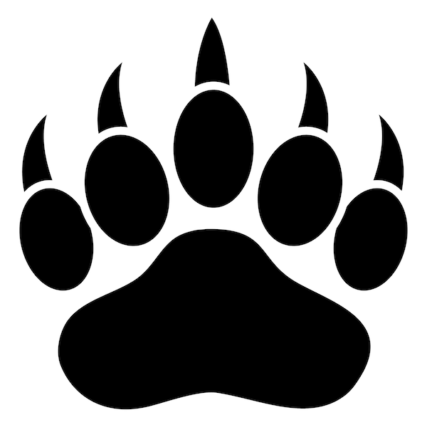 Cub Paw Svg - Etsy