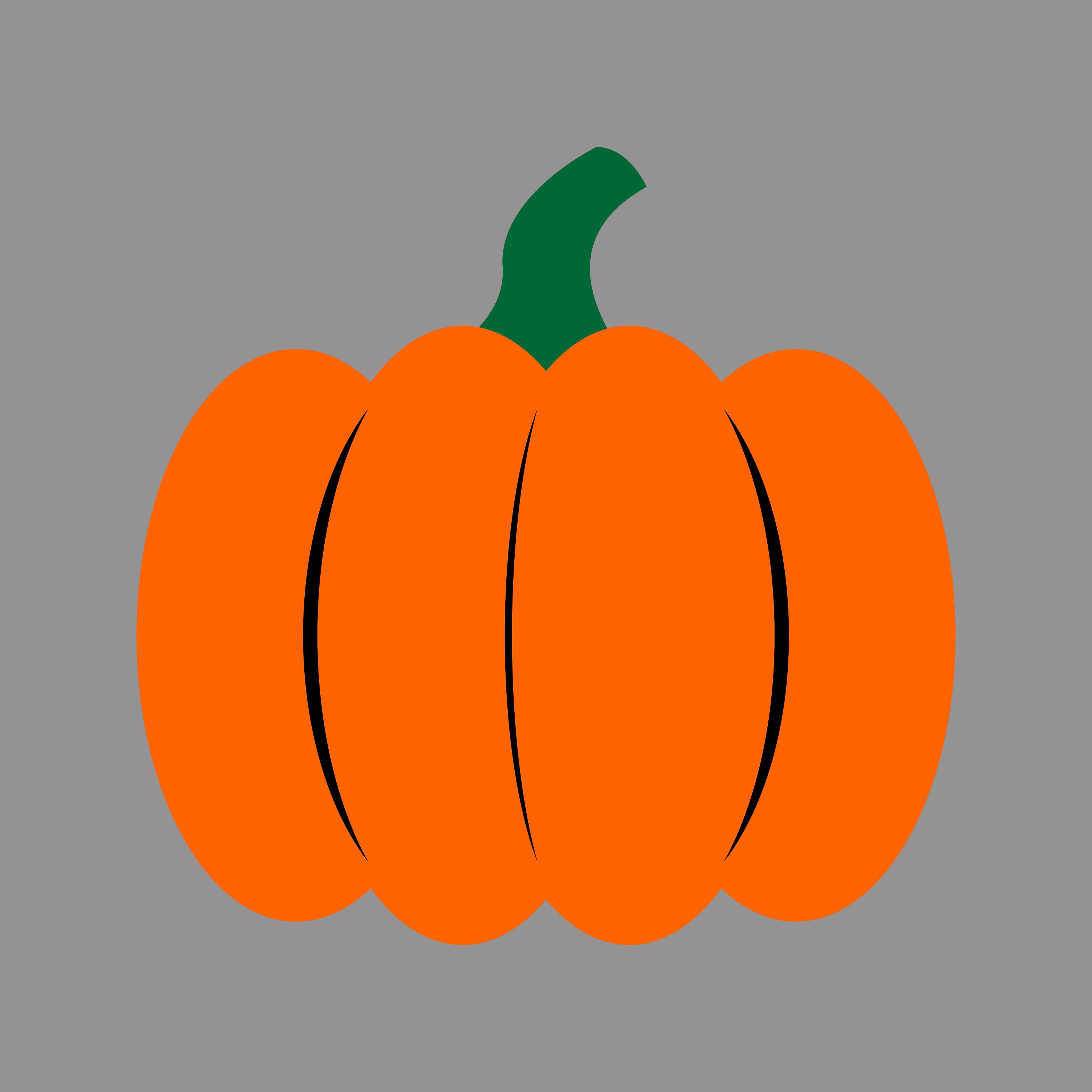 Pumpkin Digital Vector Cut Clipart Download Svg Png - Etsy