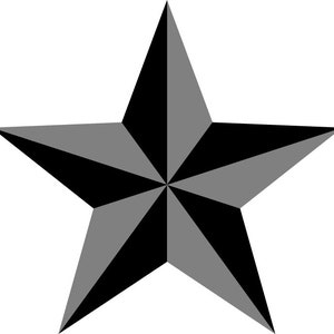 Star Digital Vector Cut Download Svg Dxf Png - Etsy