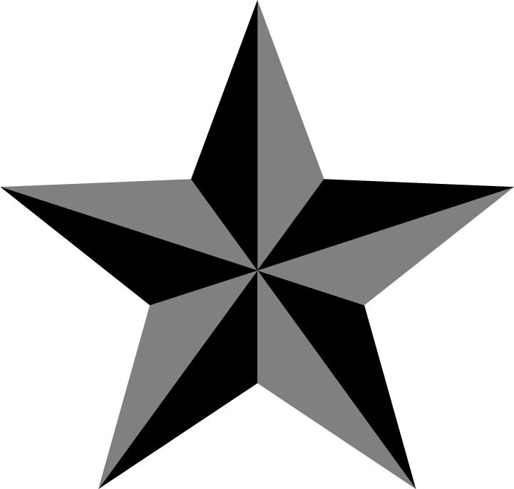 Star Digital Vector Cut Download Svg Dxf Png - Etsy