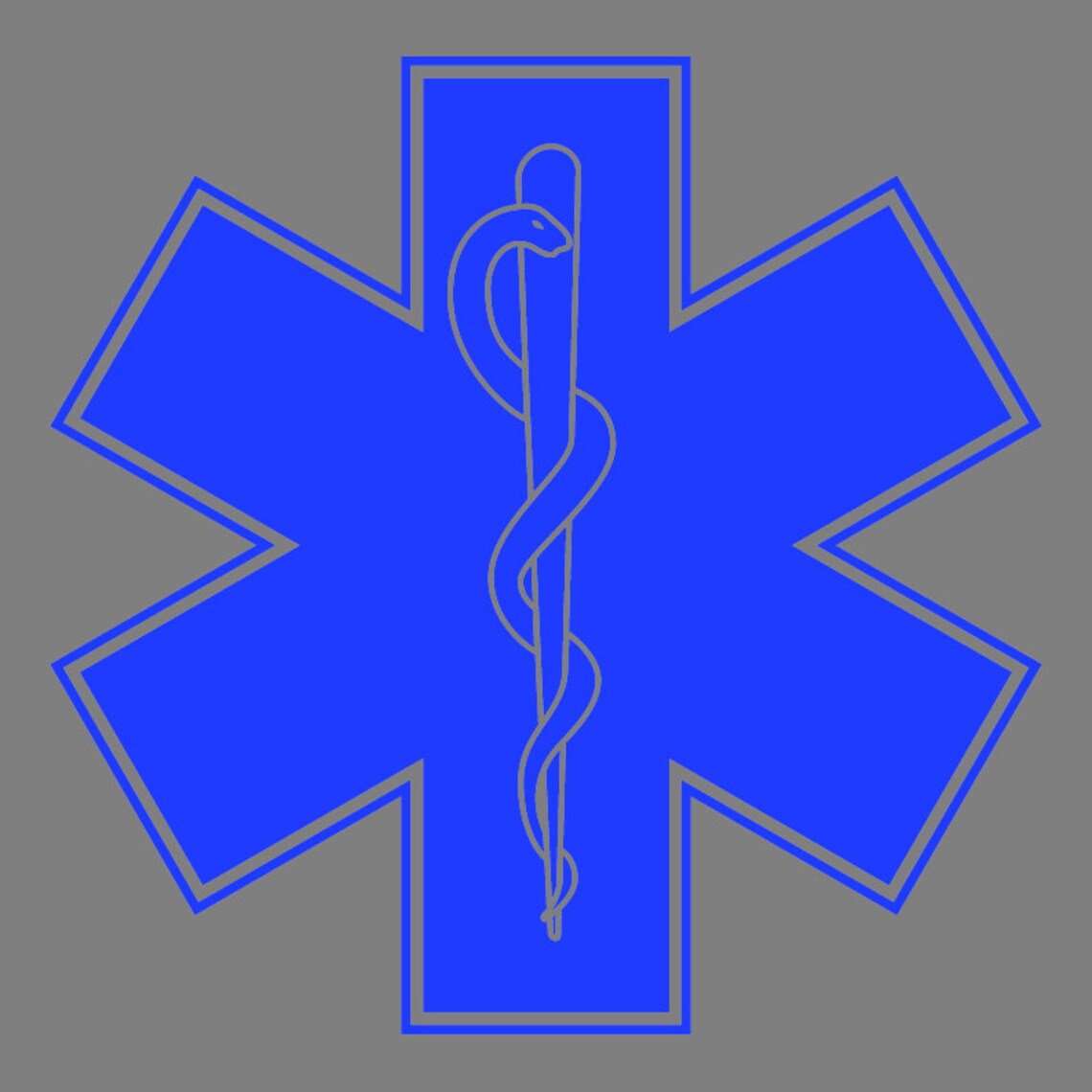 Star of Life Digital Vector Cut Download Svg Dxf Png - Etsy
