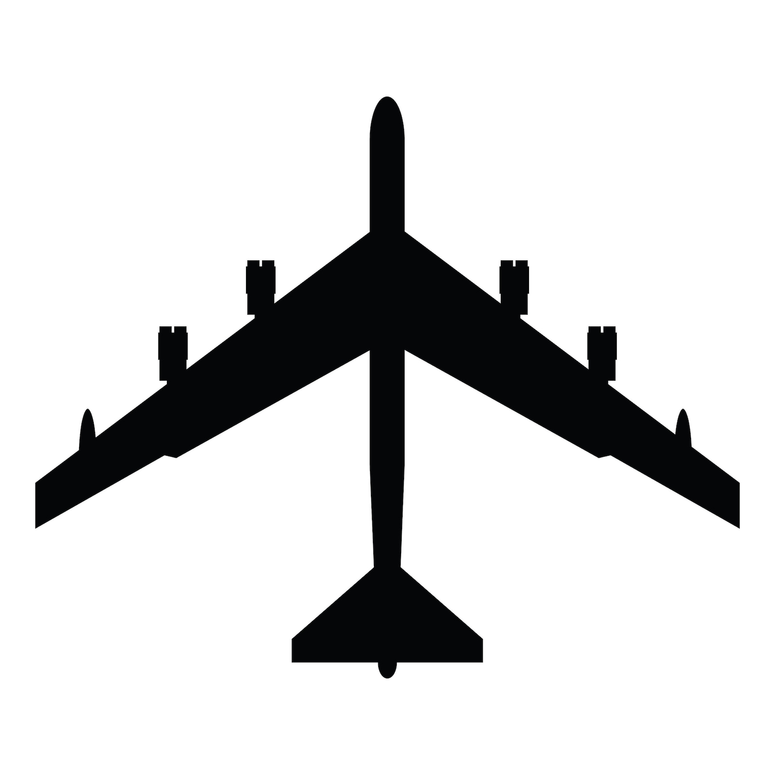B52 Bomber Digital Vector Cut Download EPS PNG JPG - Etsy