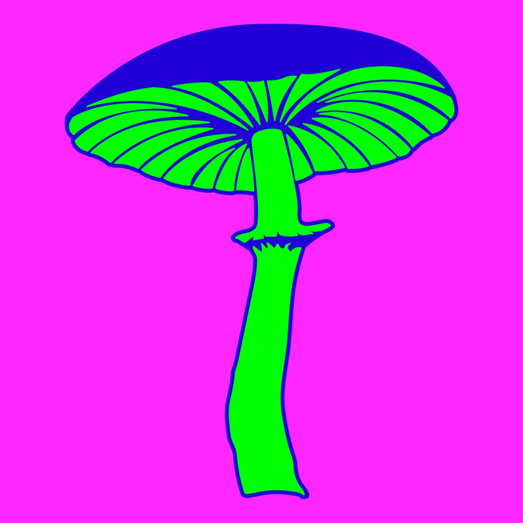 Mushroom Digital Vector Cut Download Svg Png - Etsy