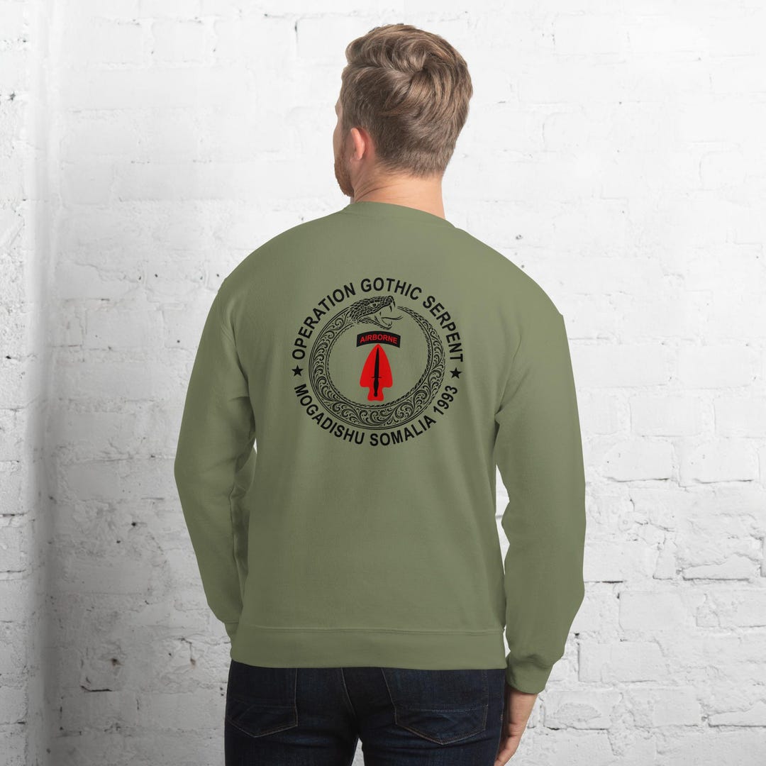 Operation Gothic Serpent Delta Force Deluxe Sweatshirt - Etsy
