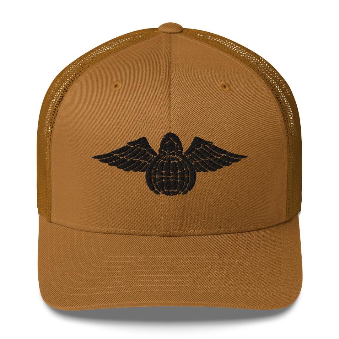 USAF Pararescue Embroidered Trucker Cap Featuring Guardian Angel - Etsy