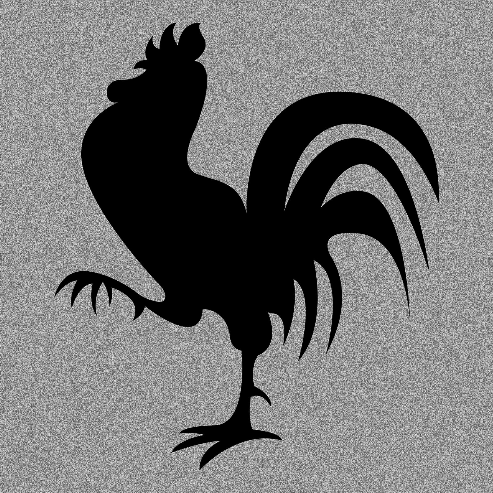 Rooster Digital Vector Cut Download Svg Png Dxf - Etsy